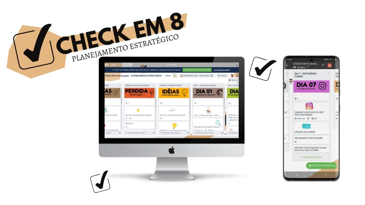 Check em 8 : Planejamento estratégico para afiliados - Empreendedorismo